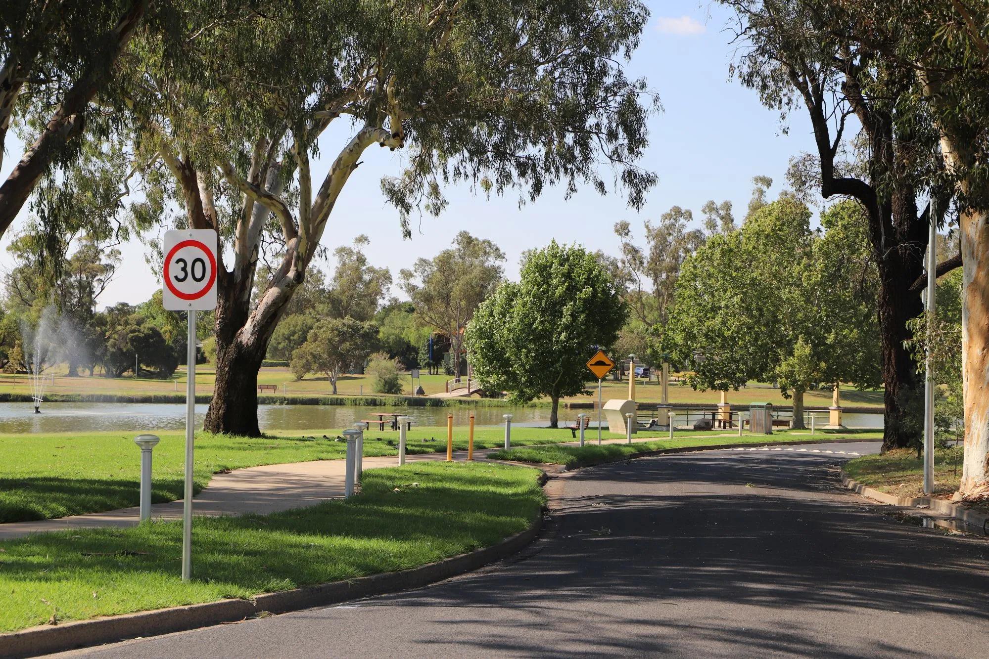 Slow down on Gordon Duff Drive